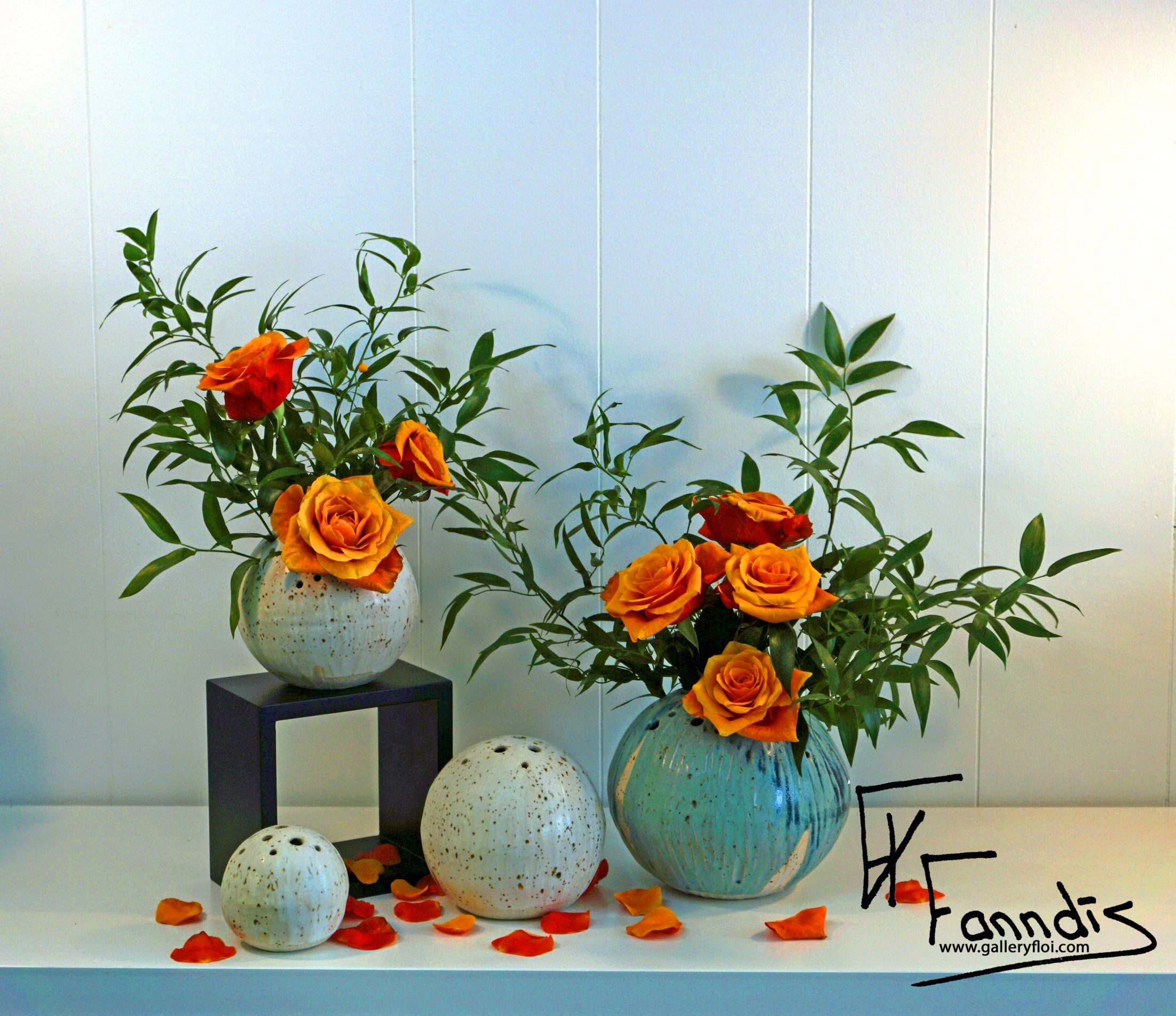 Blómavasar / Flower vases – Gallery Flói